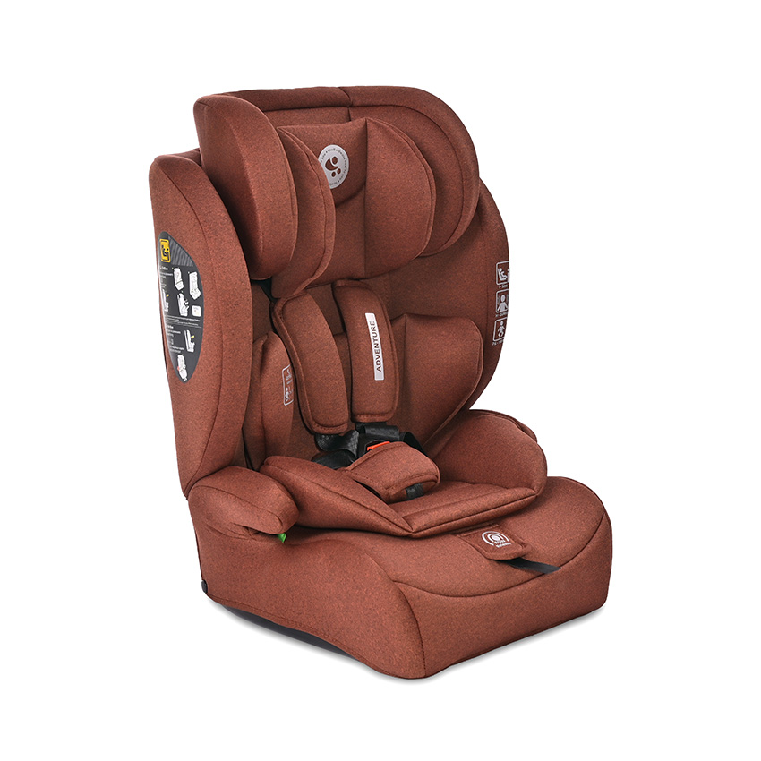 Столче за кола Lorelli - Adventure, i-Size, 76-150 cm, Ginger ...