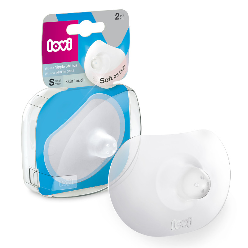 Силиконови протектори за зърна Lovi - размер S, 2 броя | kindermarket.bg