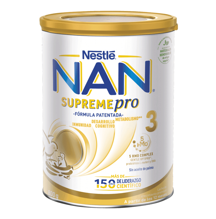 Адаптирано мляко на прах Nestle NAN - SUPREMEPro 3, опаковка 800 g ...