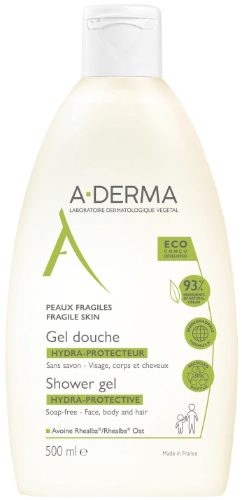 Нежен измиващ гел за деца и възрастни A-Derma, 500 ml | kindermarket.bg