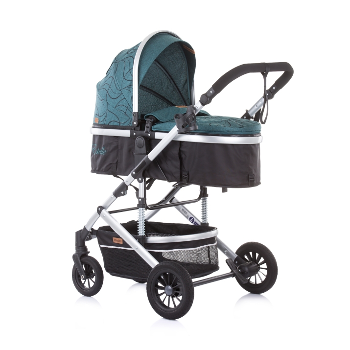 Комбинирана количка Chipolino - Естел, авокадо | kindermarket.bg