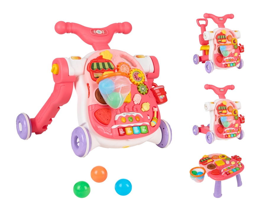 Детска проходилка 4 в 1 Kikkaboo - Sweet Escape, Pink | kindermarket.bg