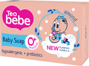 Бебешки сапун Teo bebe - С аромат на бадем, 75 g | kindermarket.bg