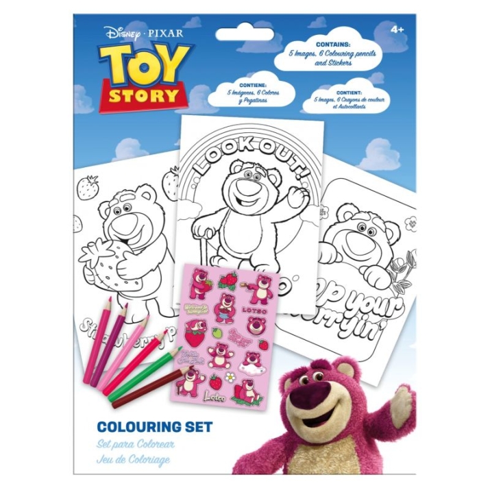 Комплект за оцветяване CYP Brands - Lotso, Със стикери | kindermarket.bg